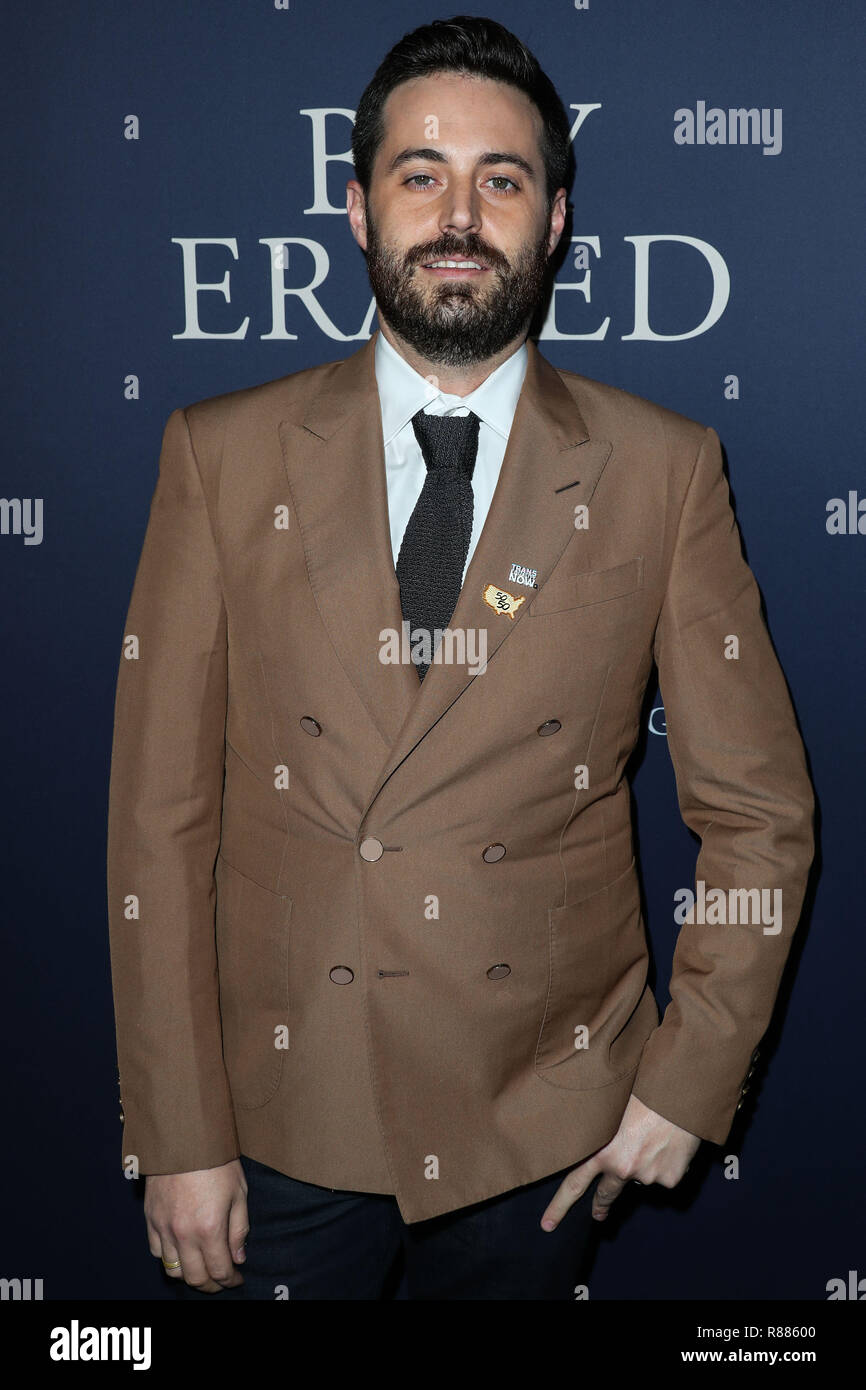 LOS ANGELES, CA, USA - OCTOBER 29: Garrard Conley at the Los Angeles ...