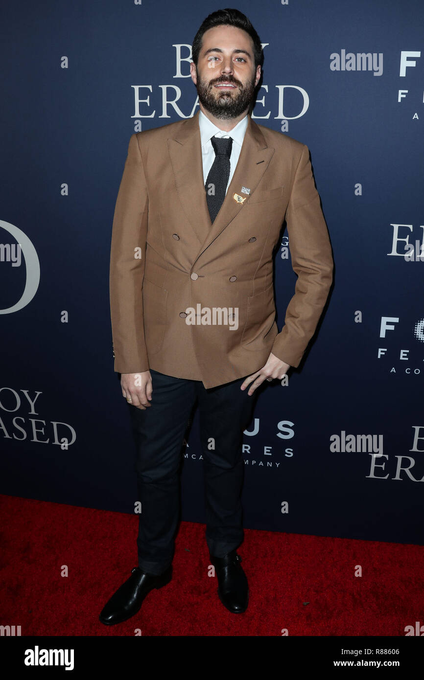 LOS ANGELES, CA, USA - OCTOBER 29: Garrard Conley at the Los Angeles ...
