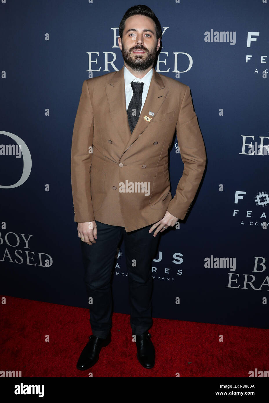 LOS ANGELES, CA, USA - OCTOBER 29: Garrard Conley at the Los Angeles ...