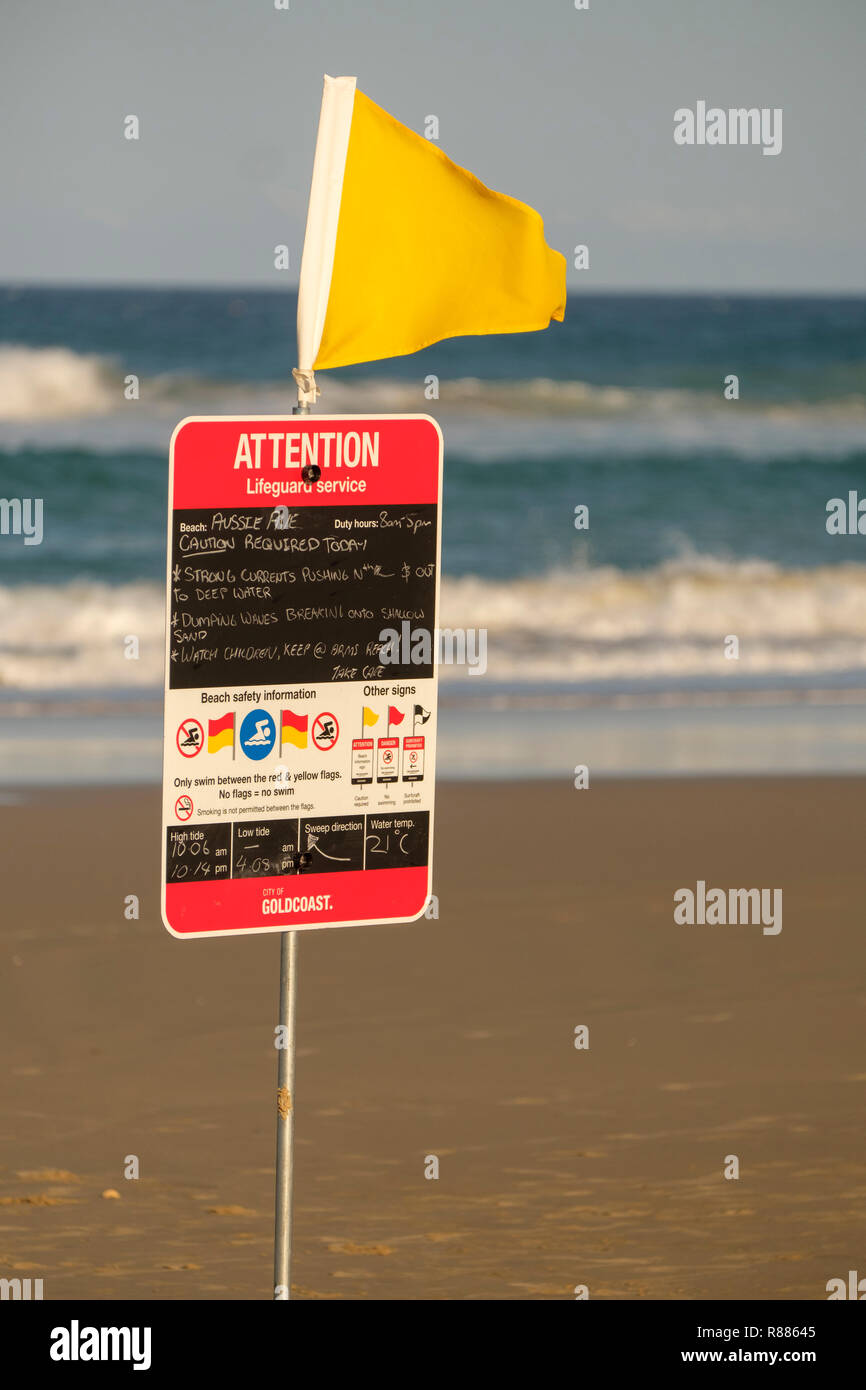 Surf broadbeach gold coast australia hi-res stock photography and ...