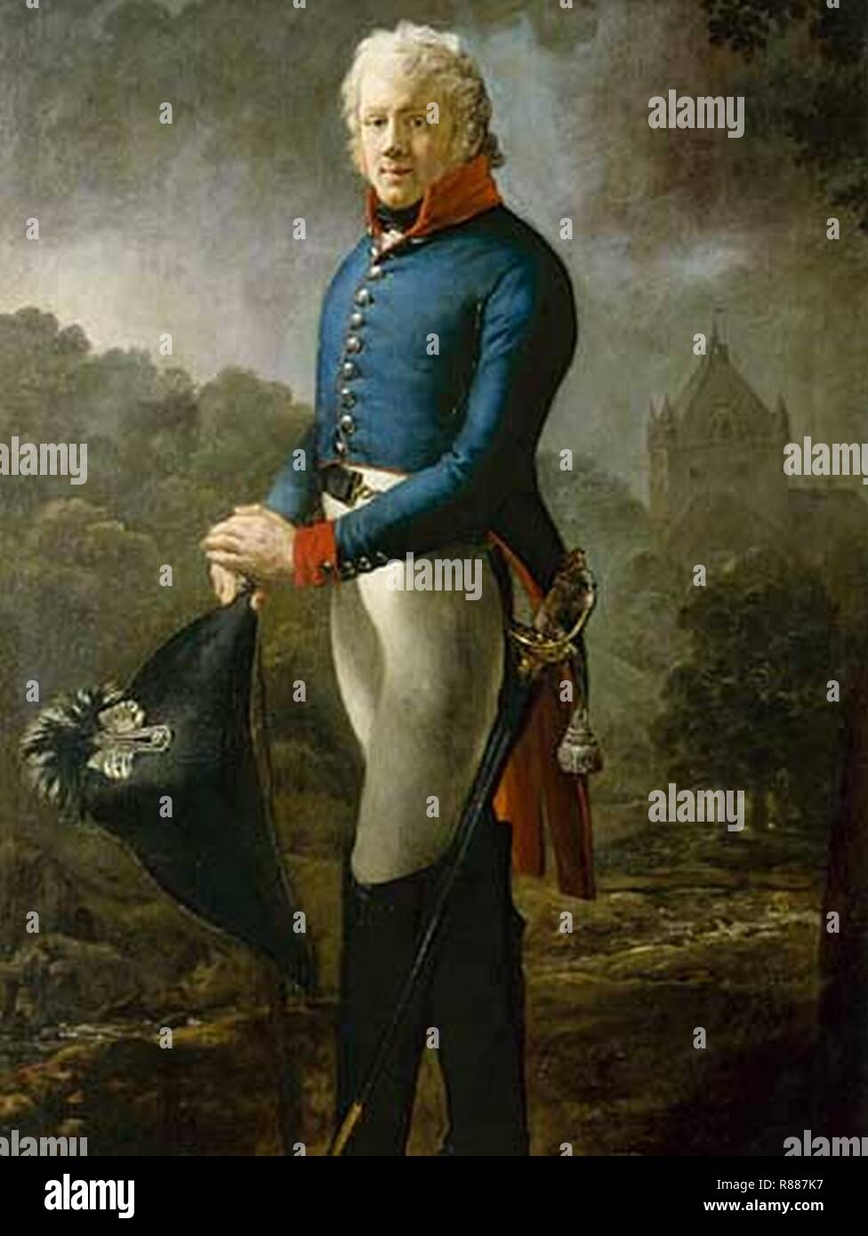 Carl Adolf von Carlowitz Stock Photo - Alamy