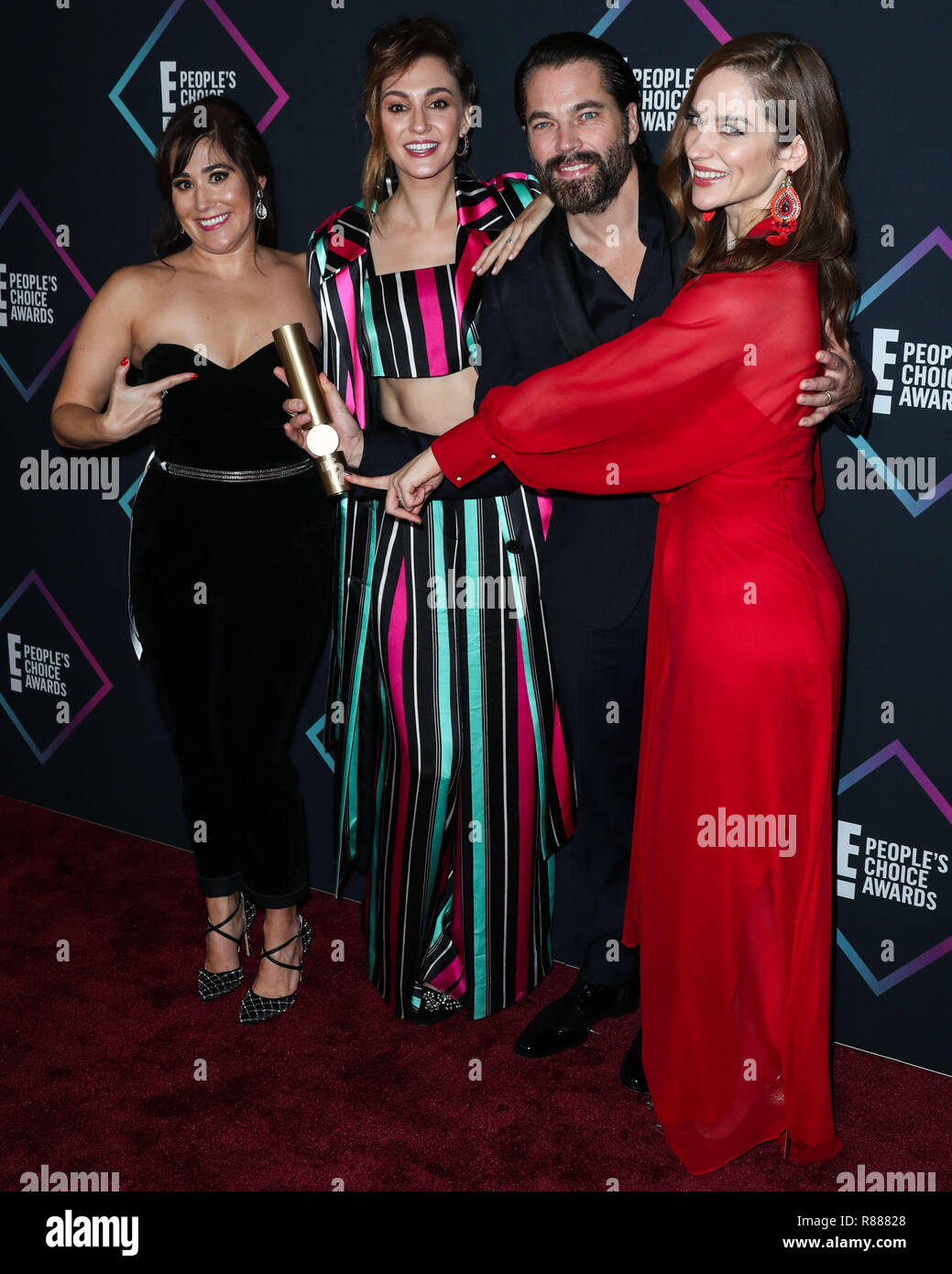 SANTA MONICA, LOS ANGELES, CA, USA - NOVEMBER 11: Emily Andras ...