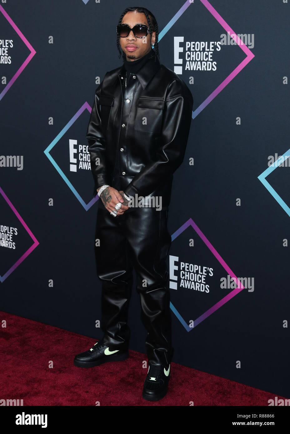 SANTA MONICA, LOS ANGELES, CA, USA - NOVEMBER 11: Tyga, Micheal Ray ...