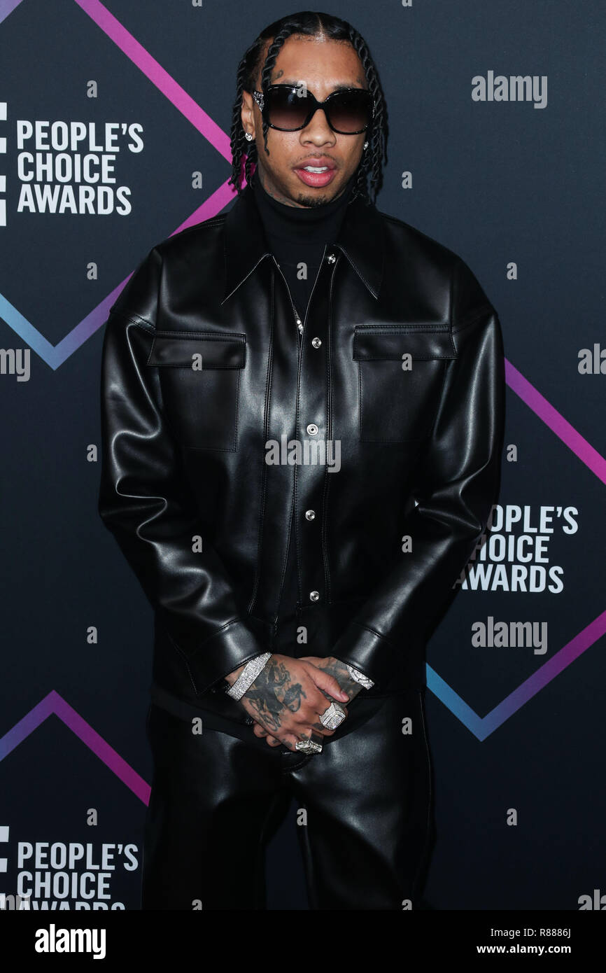 SANTA MONICA, LOS ANGELES, CA, USA - NOVEMBER 11: Tyga, Micheal Ray ...