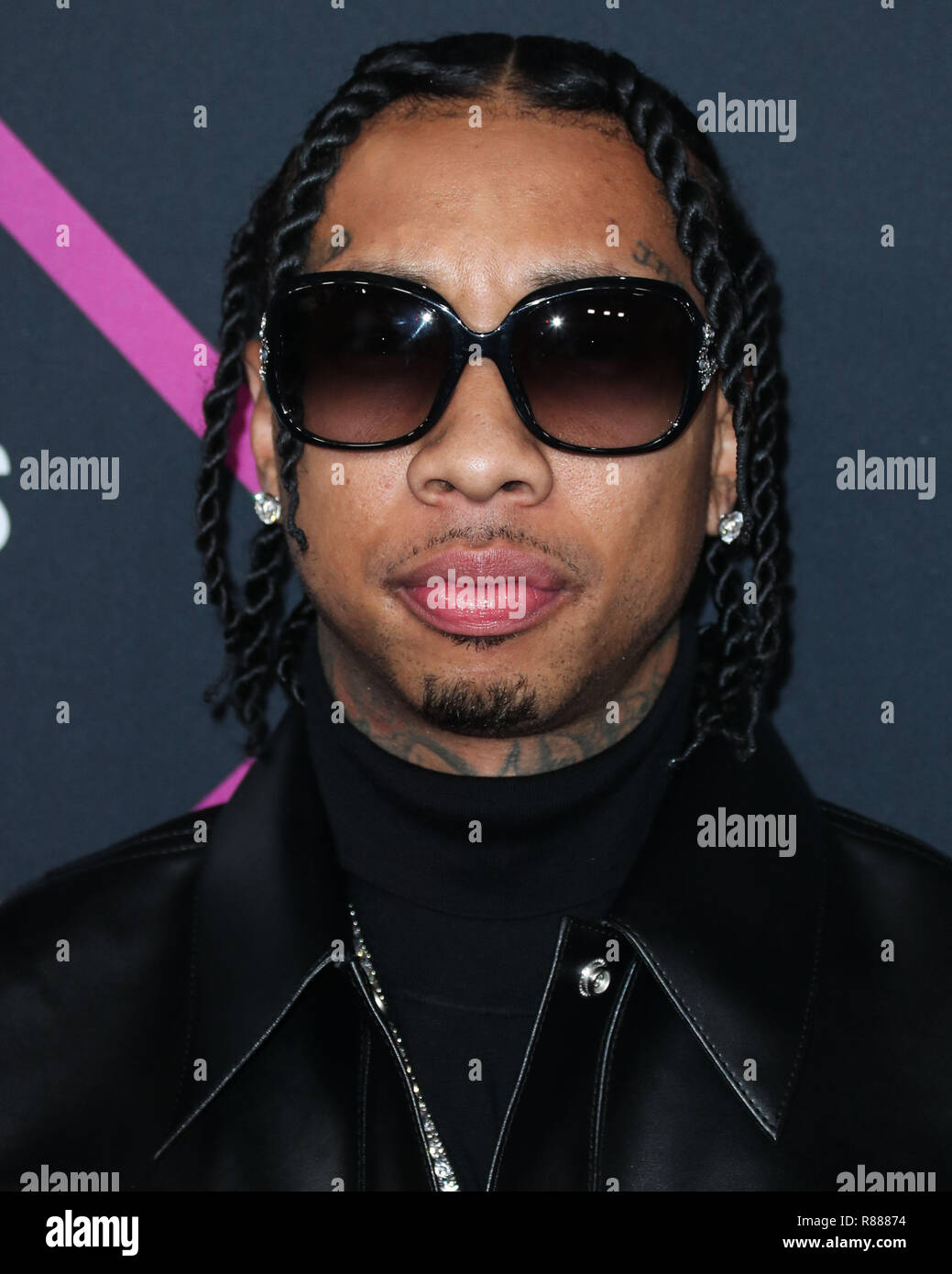 SANTA MONICA, LOS ANGELES, CA, USA - NOVEMBER 11: Tyga, Micheal Ray ...