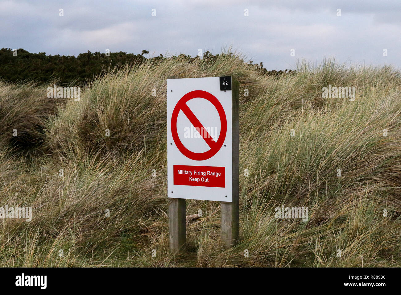 Ballykinler coastal path hi-res stock photography and images - Alamy
