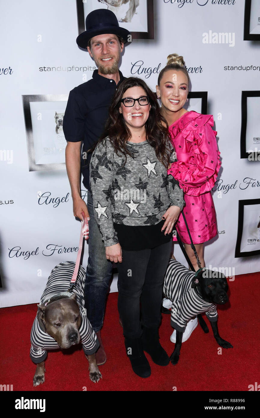 LOS ANGELES, CA, USA - NOVEMBER 11: Karl Cook, Rebecca Corry and Kaley ...