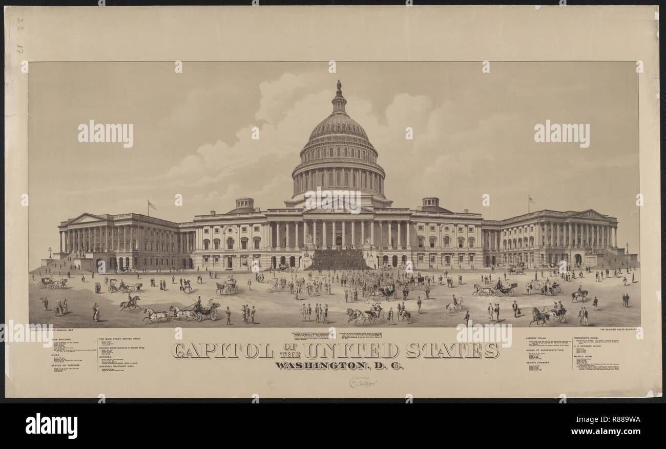 Vintage photo of the united states capitol hi-res stock photography and ...