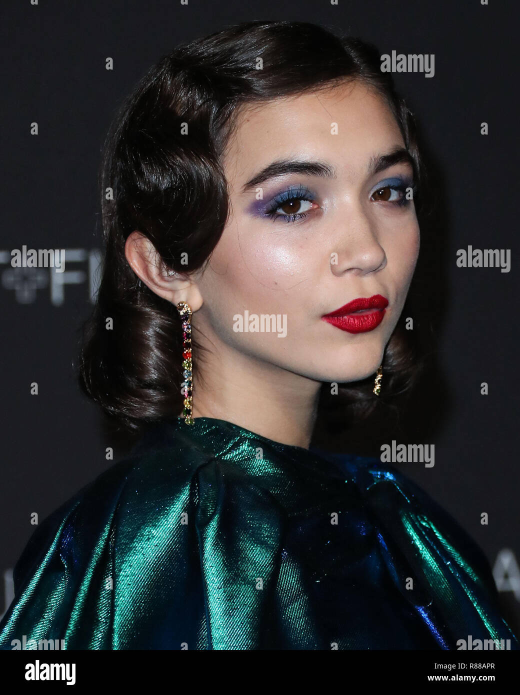 LOS ANGELES, CA, USA - NOVEMBER 03: Actress Rowan Blanchard wearing a ...
