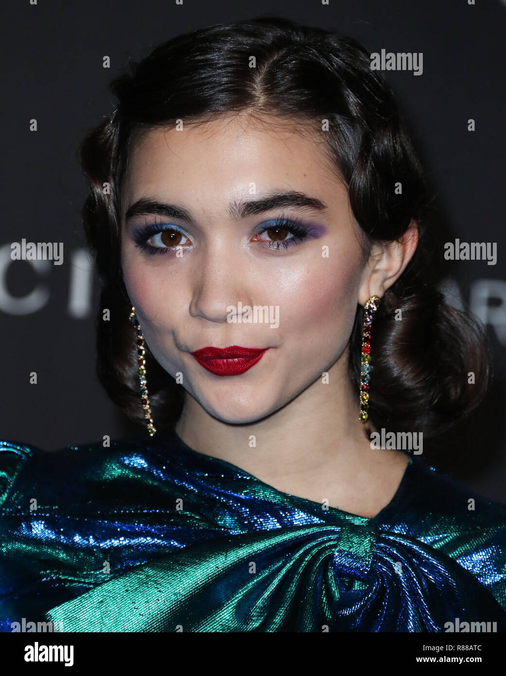 LOS ANGELES, CA, USA - NOVEMBER 03: Actress Rowan Blanchard wearing a ...