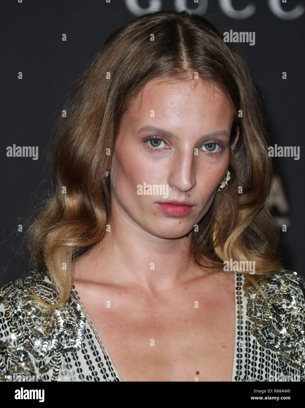LOS ANGELES, CA, USA - NOVEMBER 03: Model Petra Collins wearing a Gucci ...