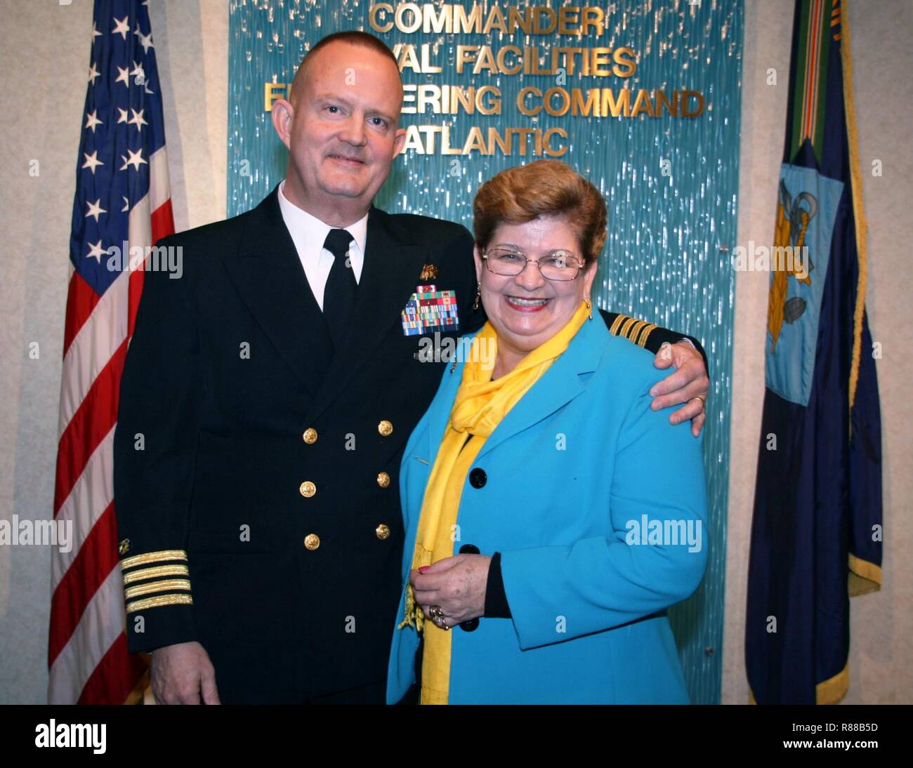 Capt. and Mrs. John Anderson Stock Photo - Alamy