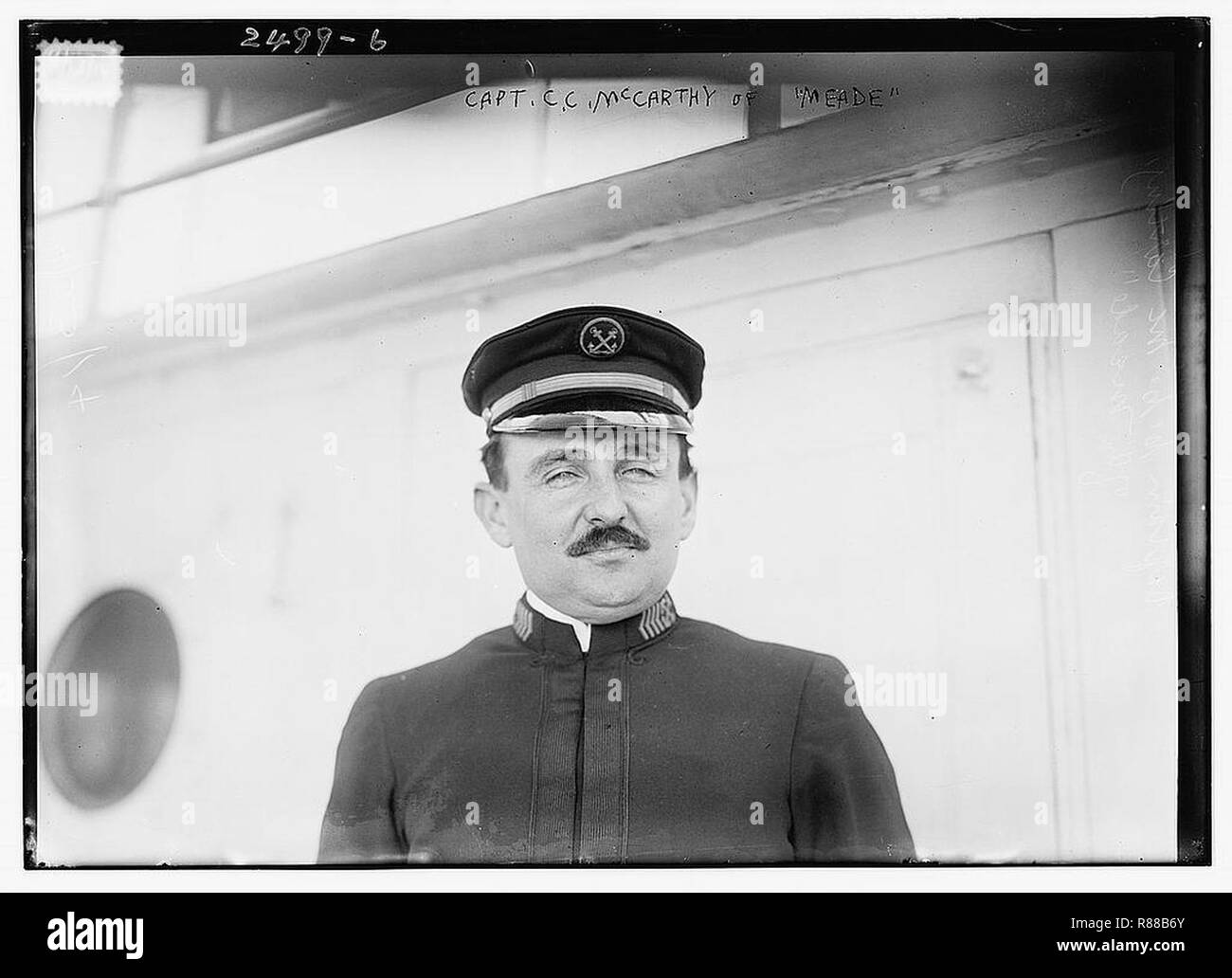 Capt. C.C. McCarthy of MEADE Stock Photo - Alamy