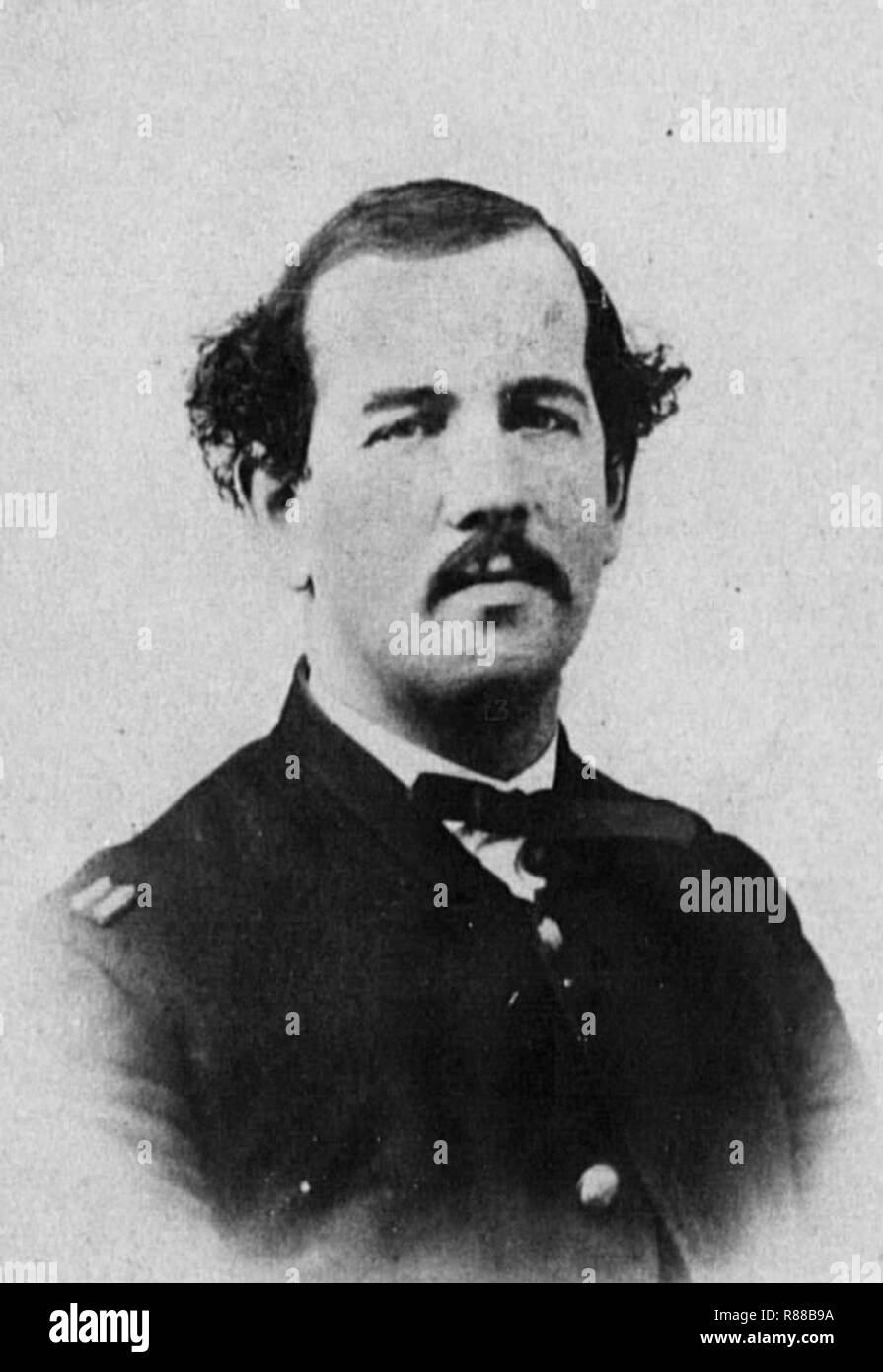 Capt. Eugene W. Ferris, 30th Massachusetts Infantry, c. 1865 Stock ...