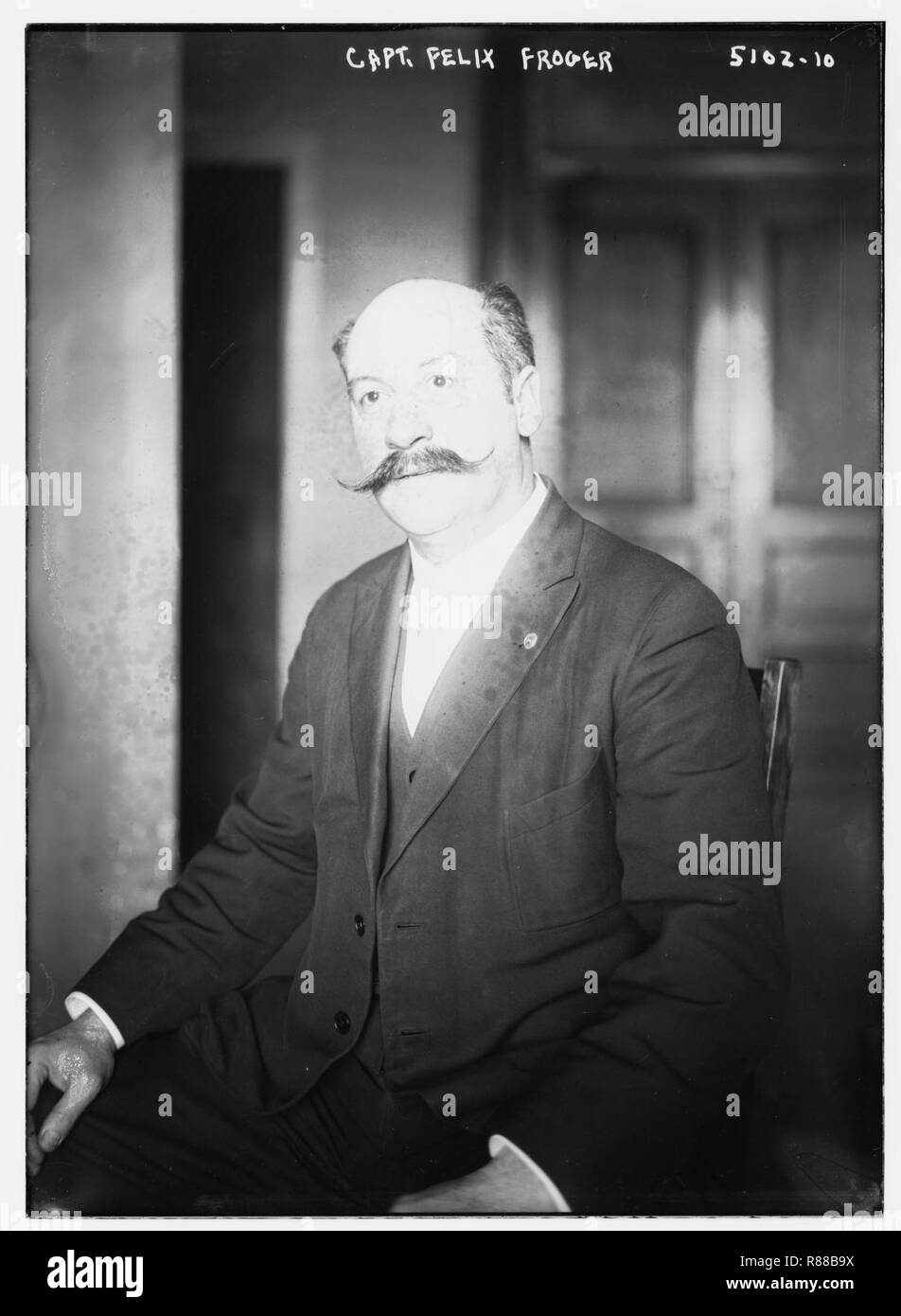 Capt. Felix Froger Stock Photo - Alamy