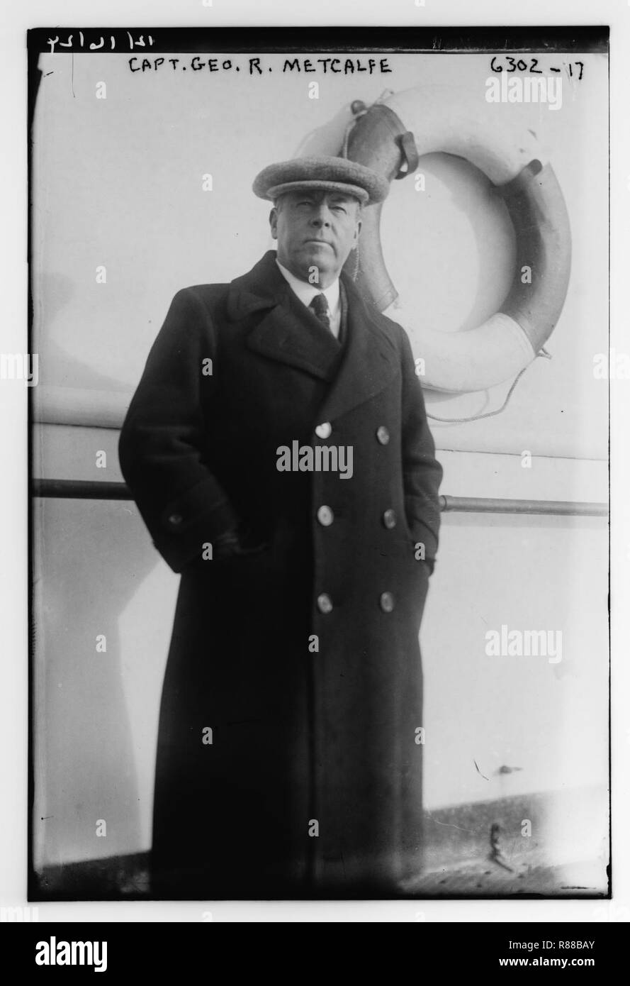 Capt. Geo. R. Metcalfe Stock Photo - Alamy