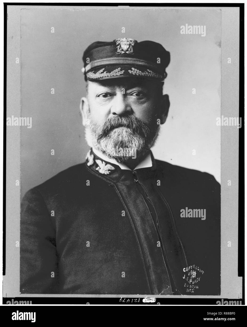 Capt. James M. Miller, head-and-shoulders portrait, facing front ...