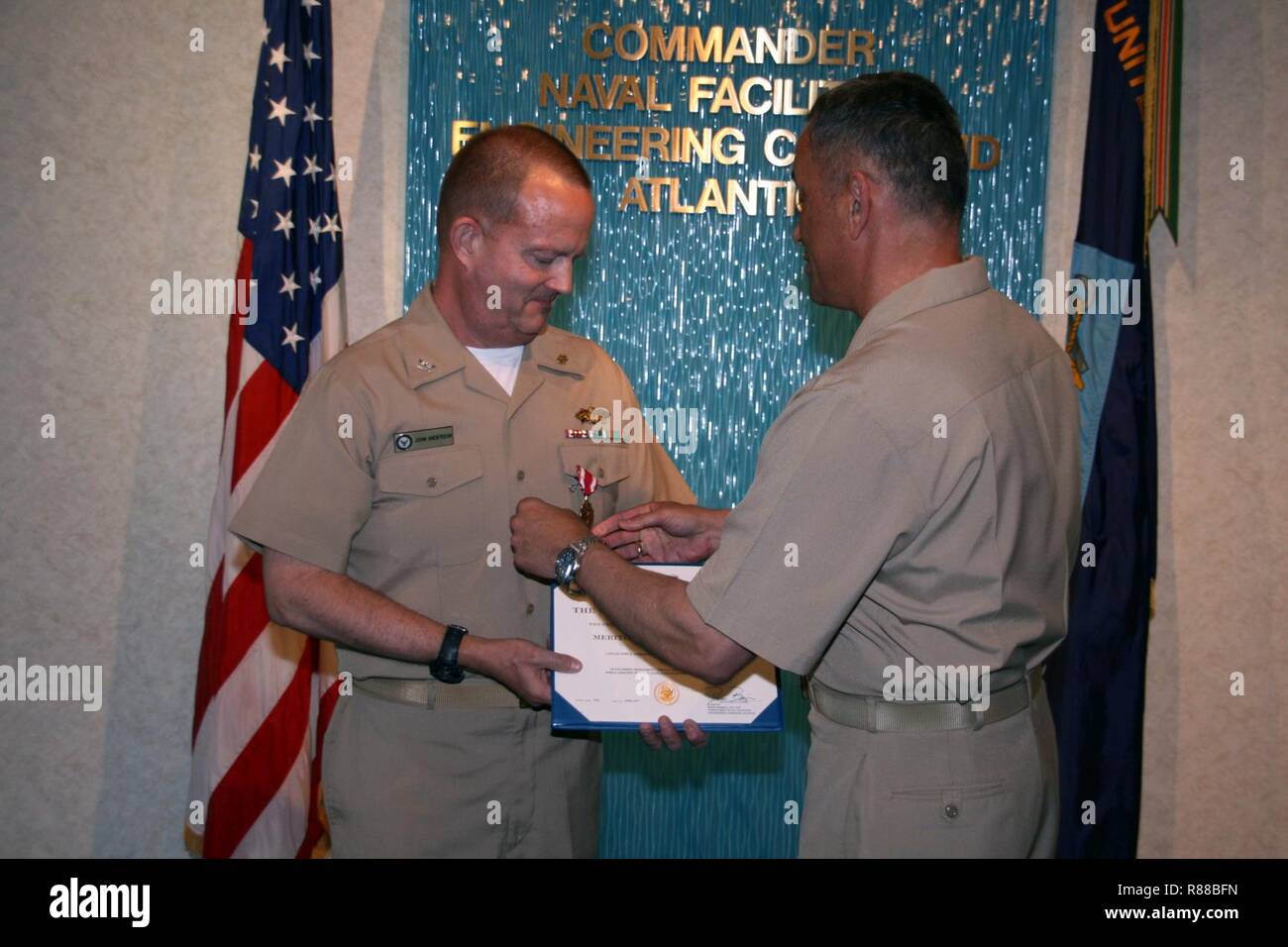 Capt. John Anderson Award Ceremony Stock Photo - Alamy