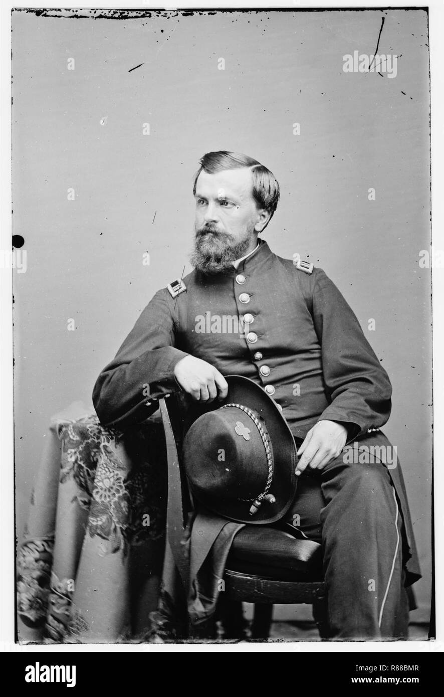 Capt. Samuel Fisk, 14th Conn. Inf Stock Photo - Alamy