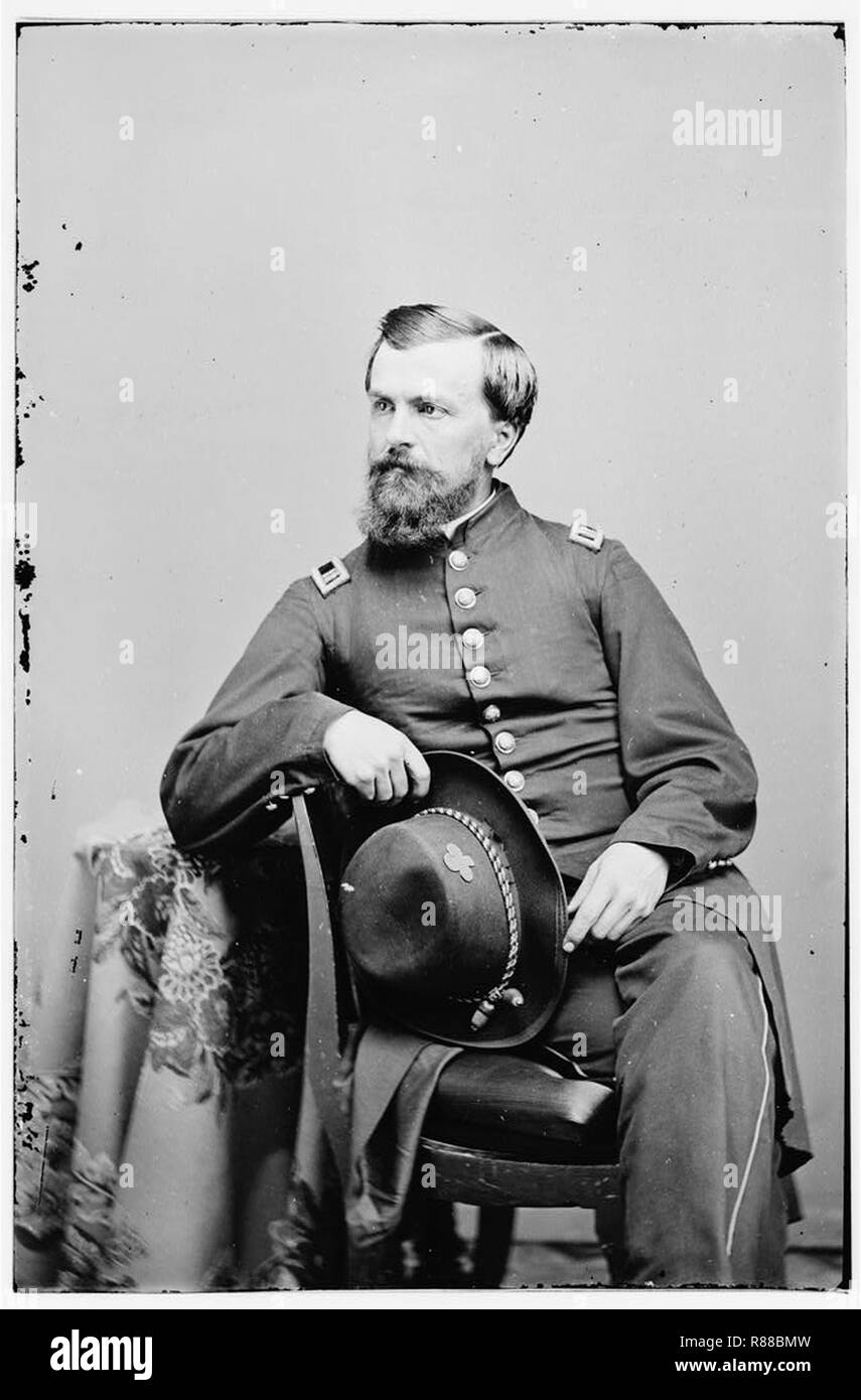 Capt. Samuel Fisk, 14th Conn. Inf Stock Photo - Alamy