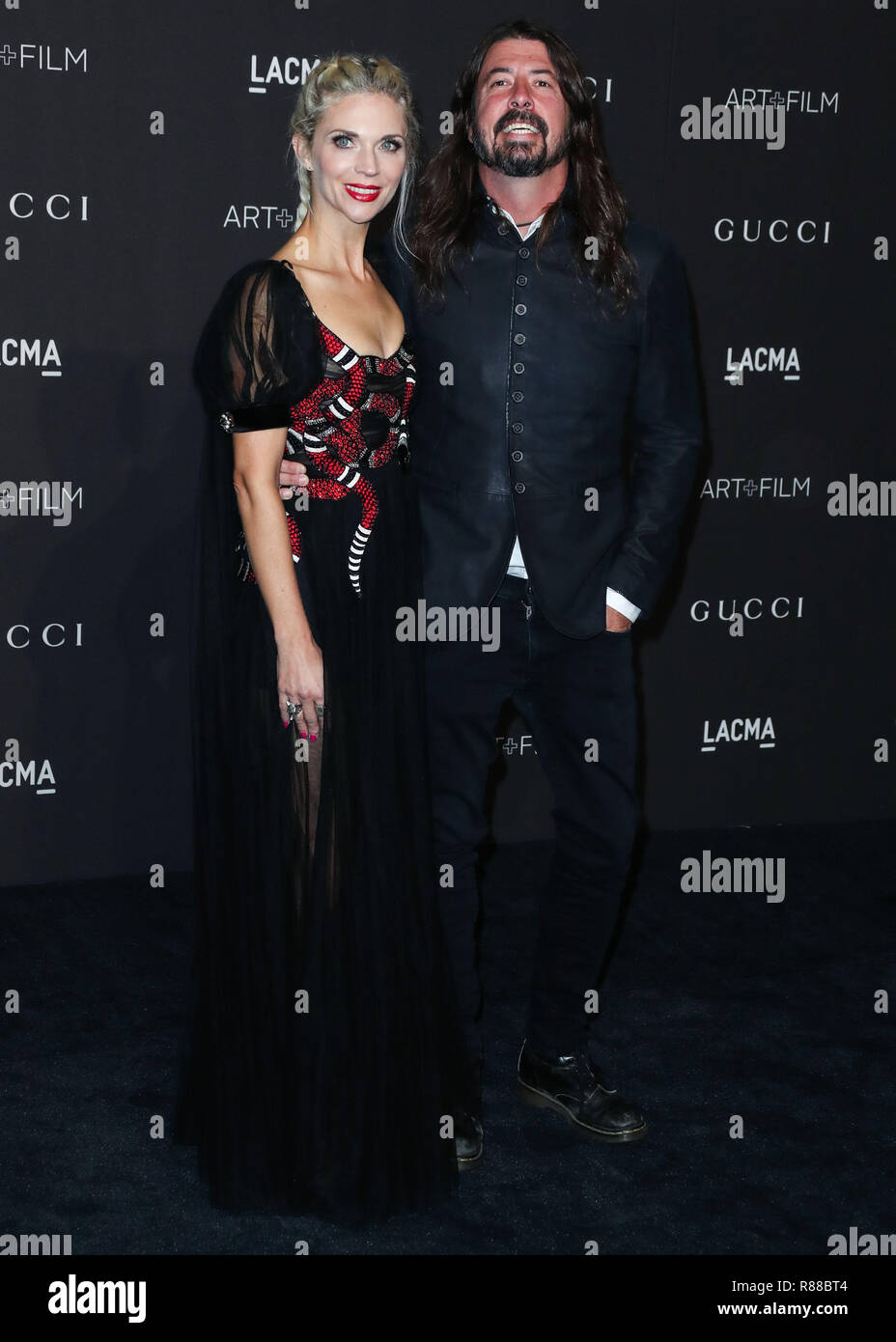 LOS ANGELES, CA, USA - NOVEMBER 03: Jordyn Blum, Dave Grohl at the 2018 ...