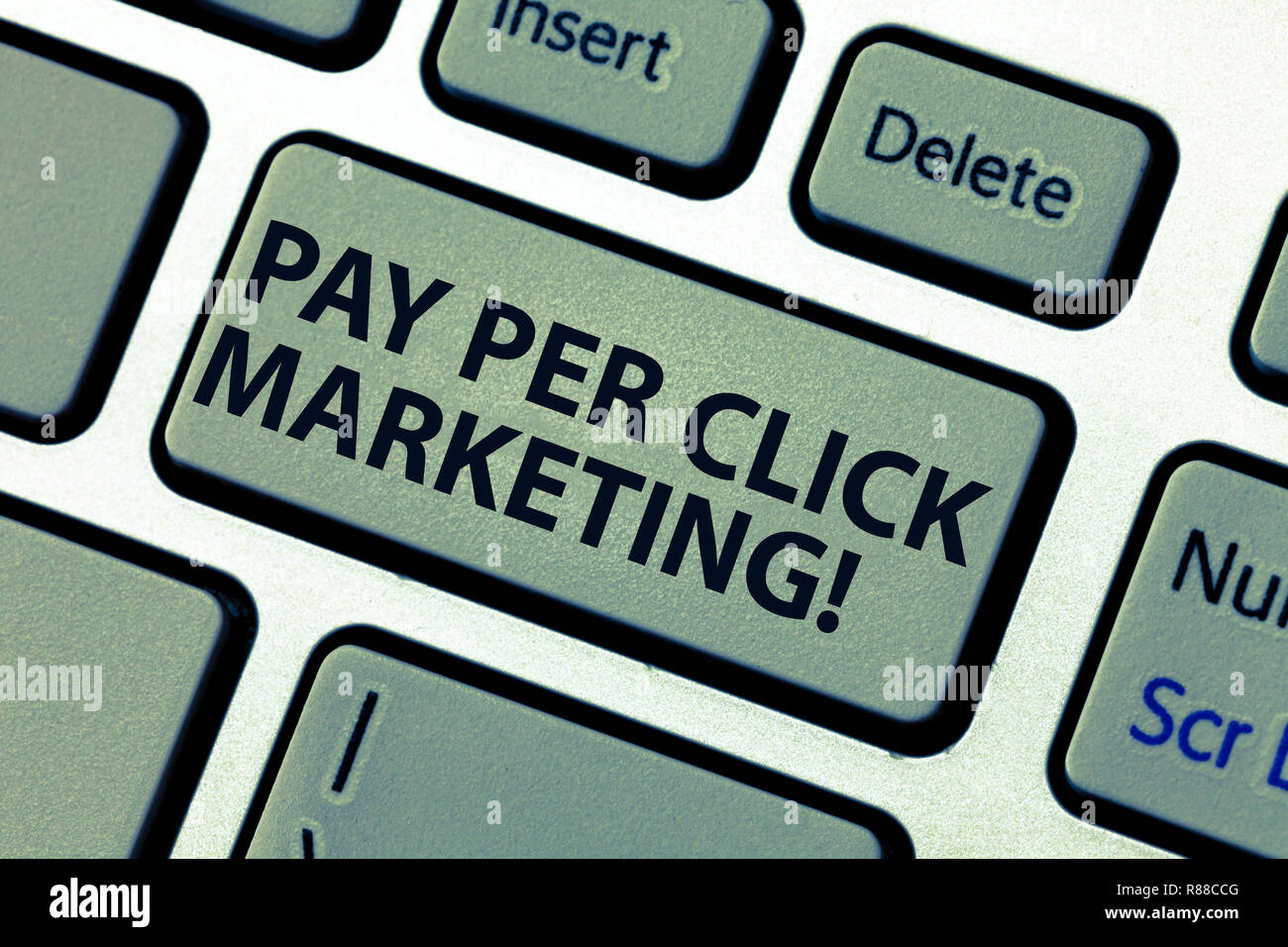 Word writing text Pay Per Click Marketing. Business concept for Digital ...