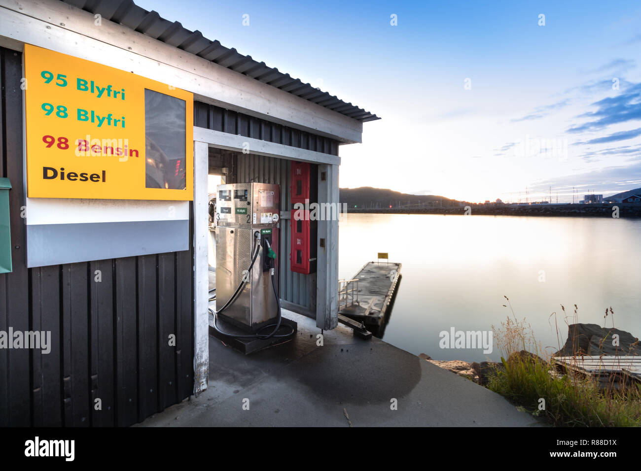 Floating gas station hi-res stock photography and images - Alamy