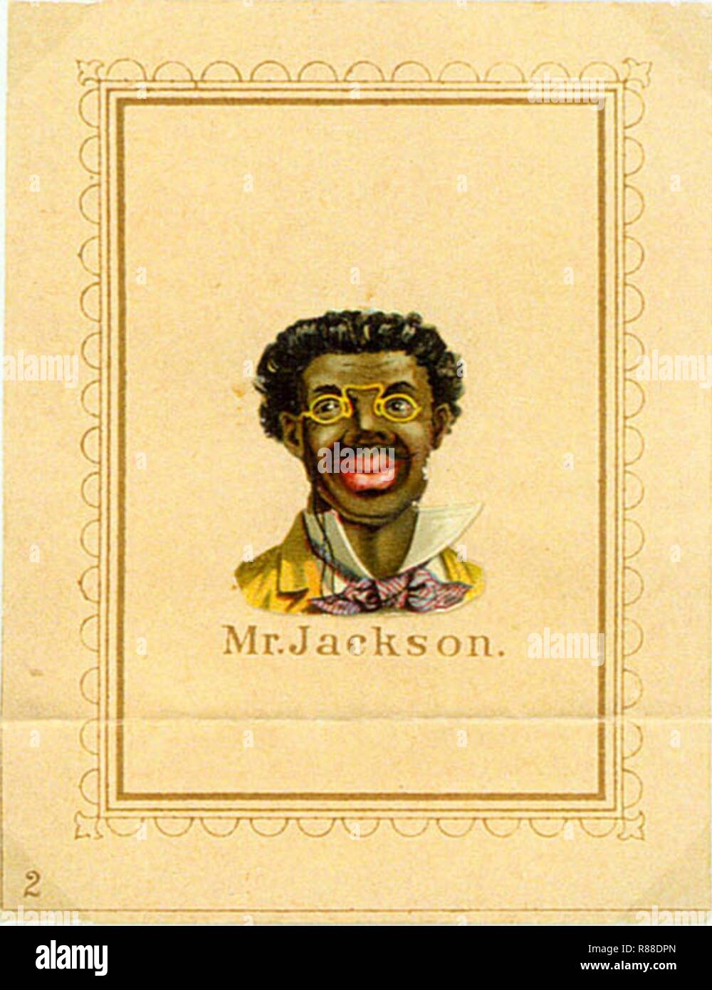 Card mr jackson Stock Photo - Alamy