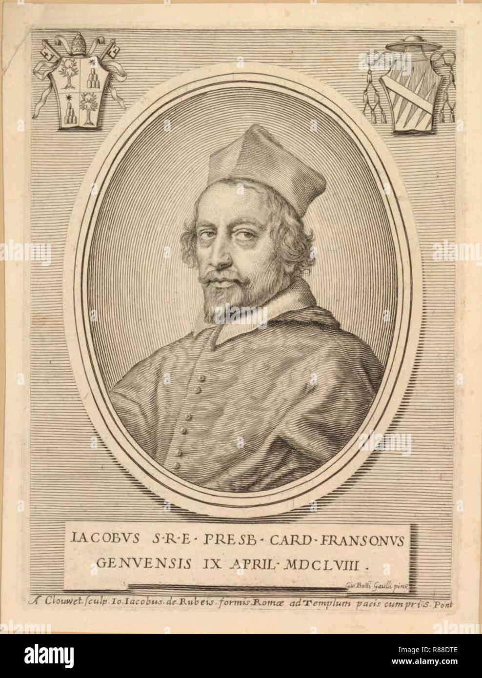 Card. Giacomo Franzoni Stock Photo - Alamy