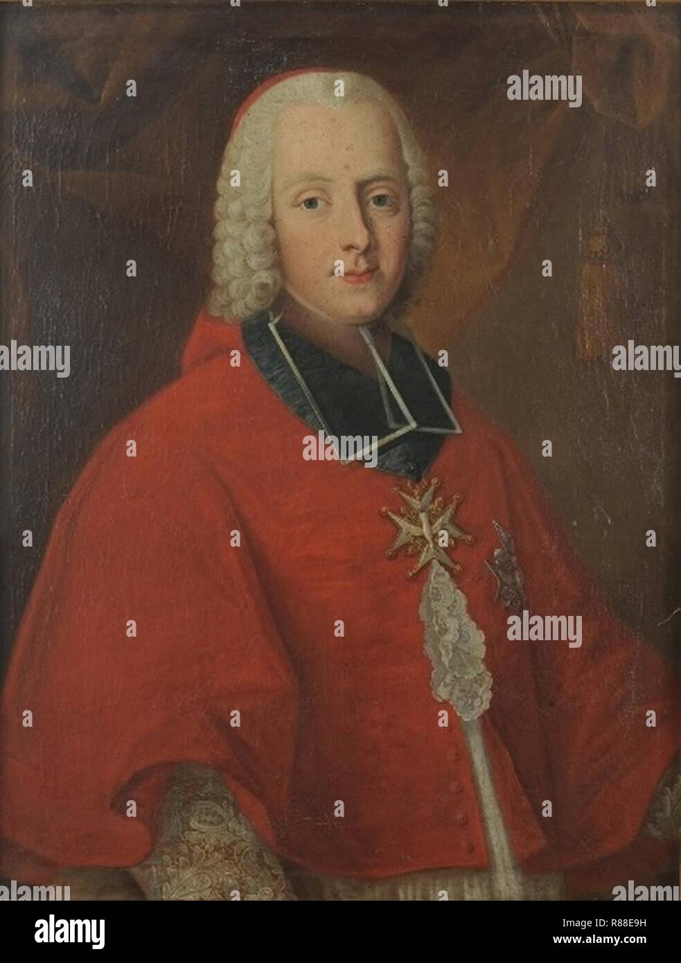 Cardinal François-Armand-Auguste de Rohan-Soubise Stock Photo - Alamy
