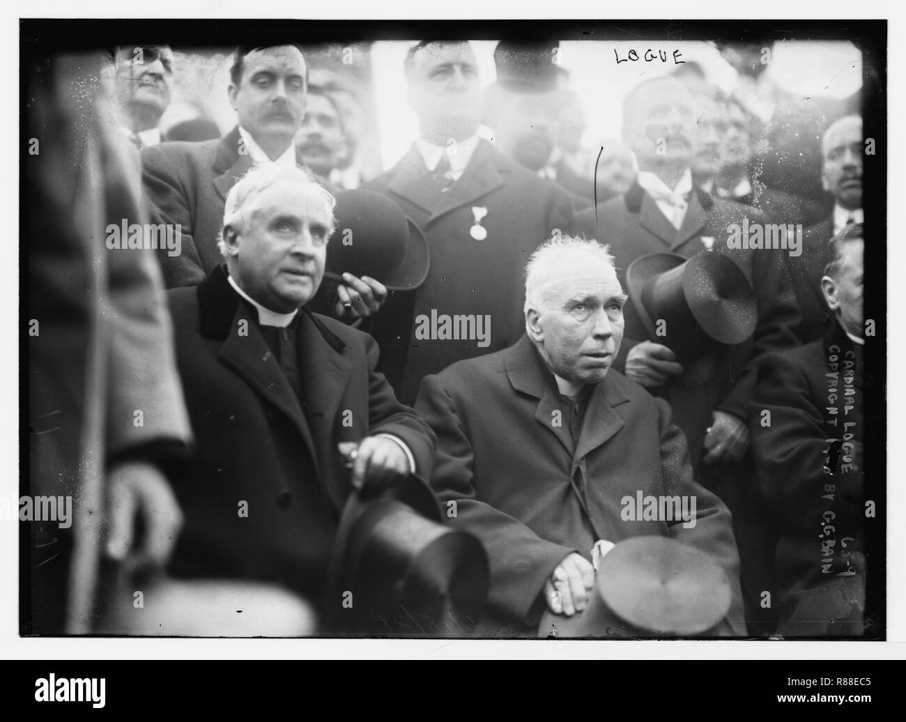 Cardinal Logue at his reception Stock Photo - Alamy