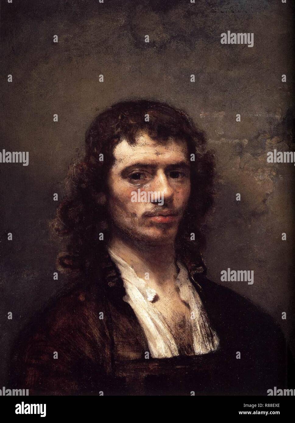 Carel Fabritius - Self-Portrait Stock Photo - Alamy