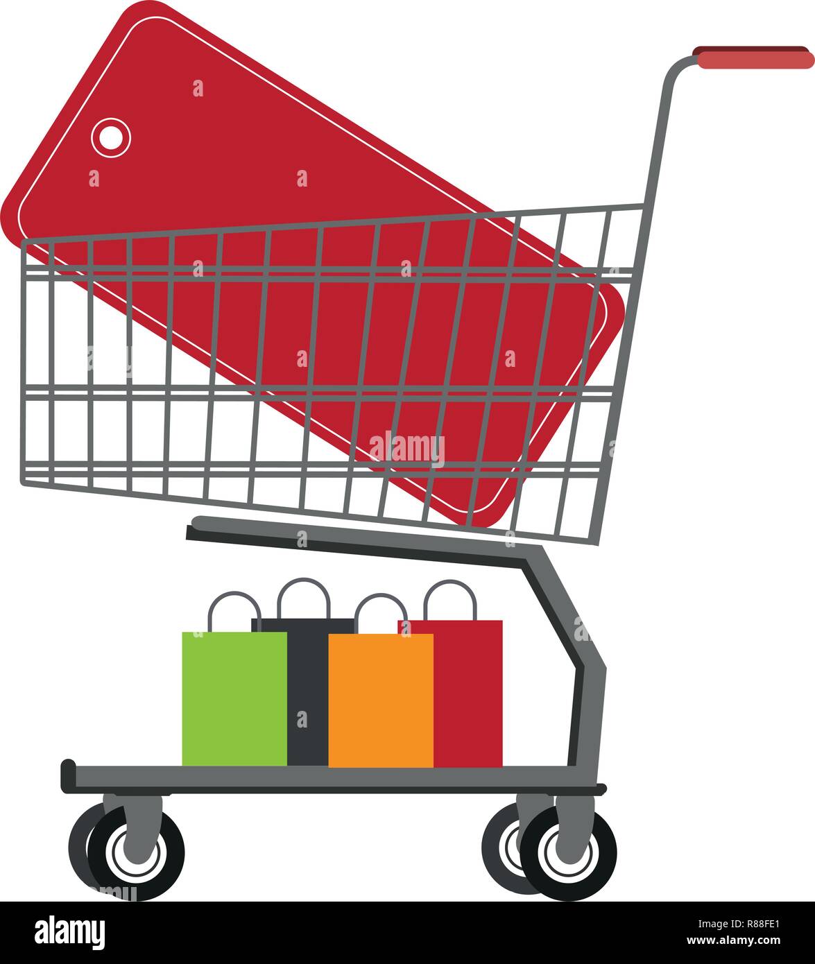 Shopping cart symbol Stock Vector Image & Art - Alamy