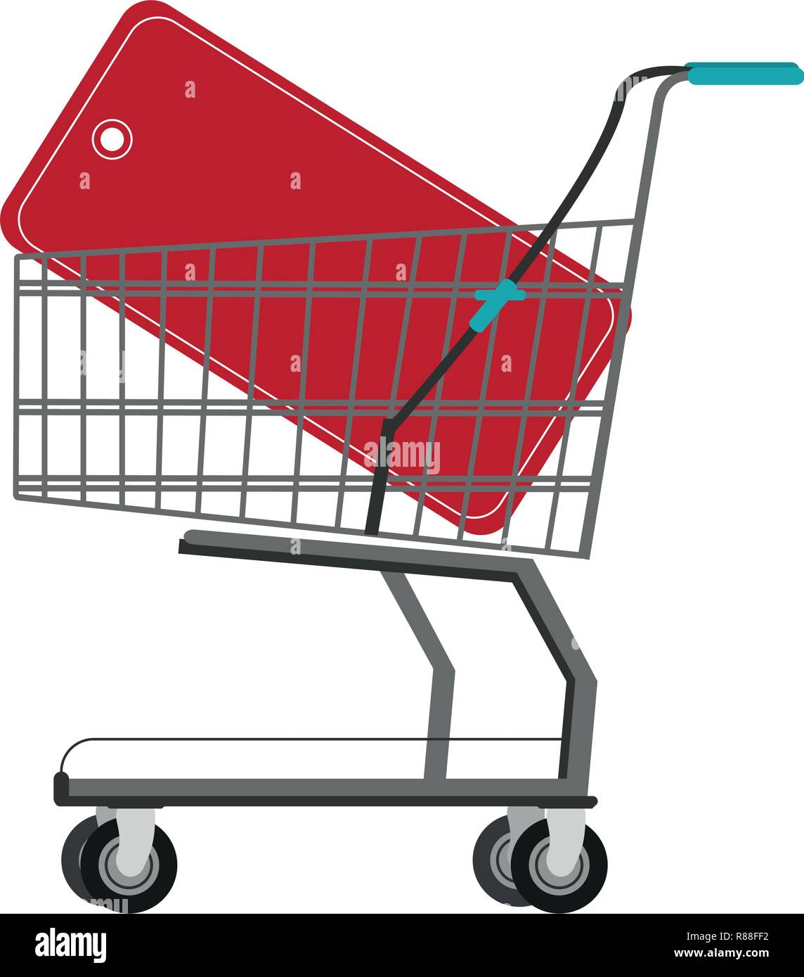 Shopping cart symbol Stock Vector Image & Art - Alamy