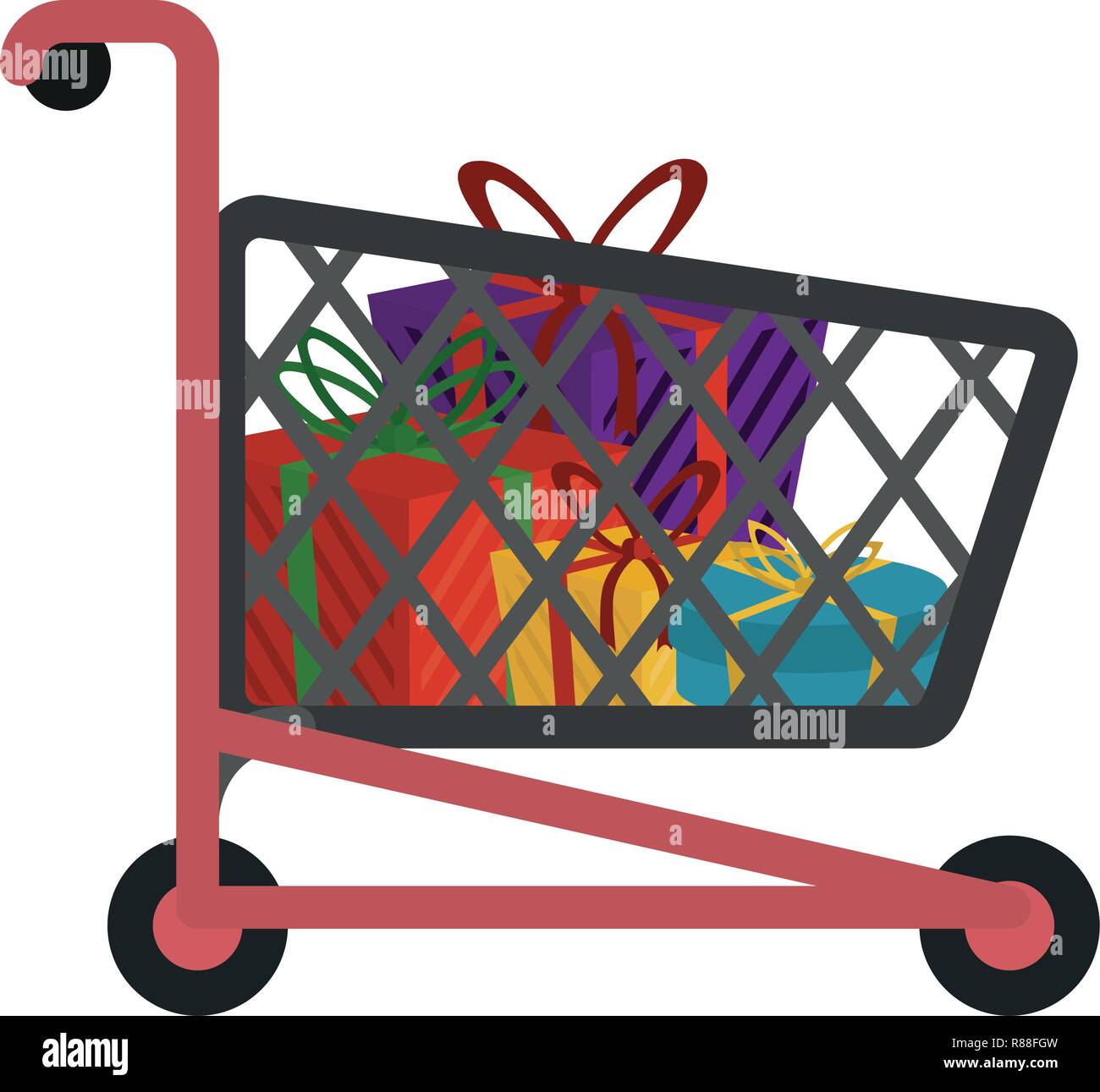 Shopping cart symbol Stock Vector Image & Art - Alamy