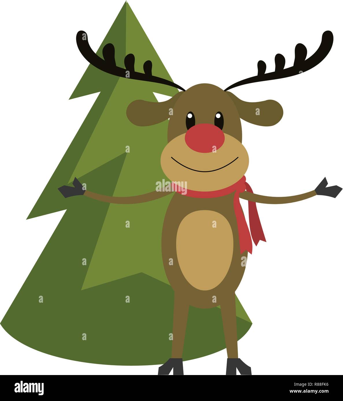 Christmas season cartoons Stock Vector Image & Art - Alamy