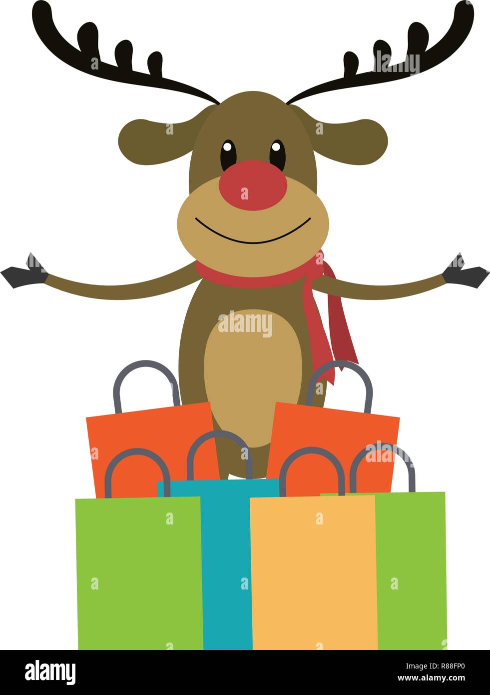 Christmas season cartoons Stock Vector Image & Art - Alamy