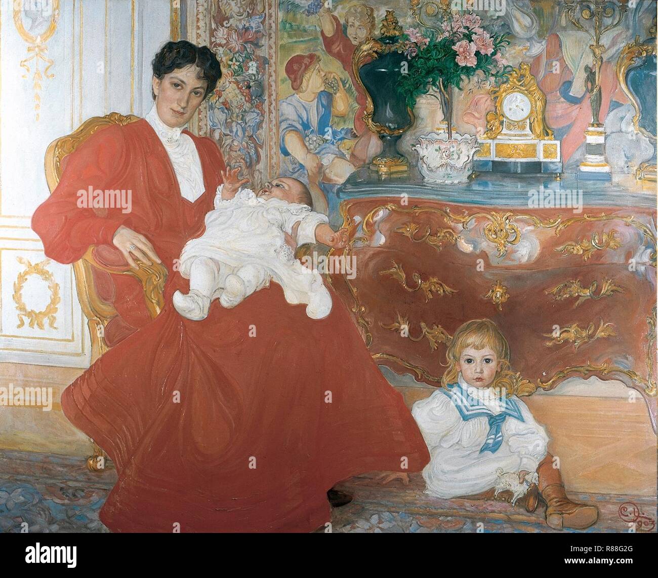 Carl larsson artwork hi-res stock photography and images - Alamy