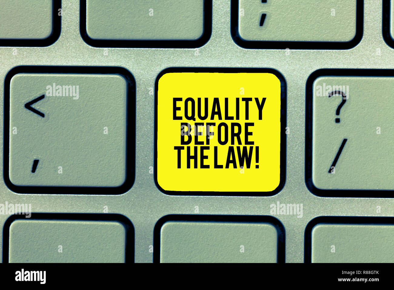 Equal before the law hi-res stock photography and images - Alamy