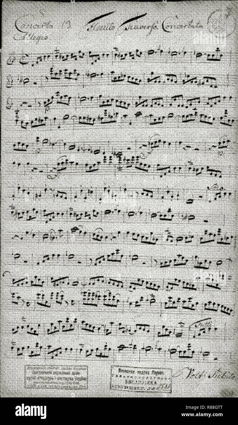 Carl philipp emanuel bach hi-res stock photography and images - Alamy