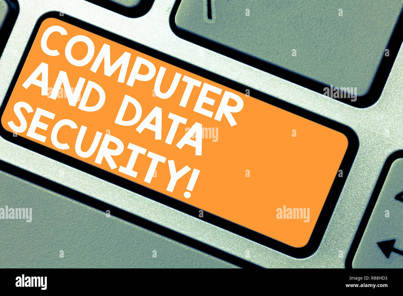 Word Writing Text Computer And Data Security Business Concept For