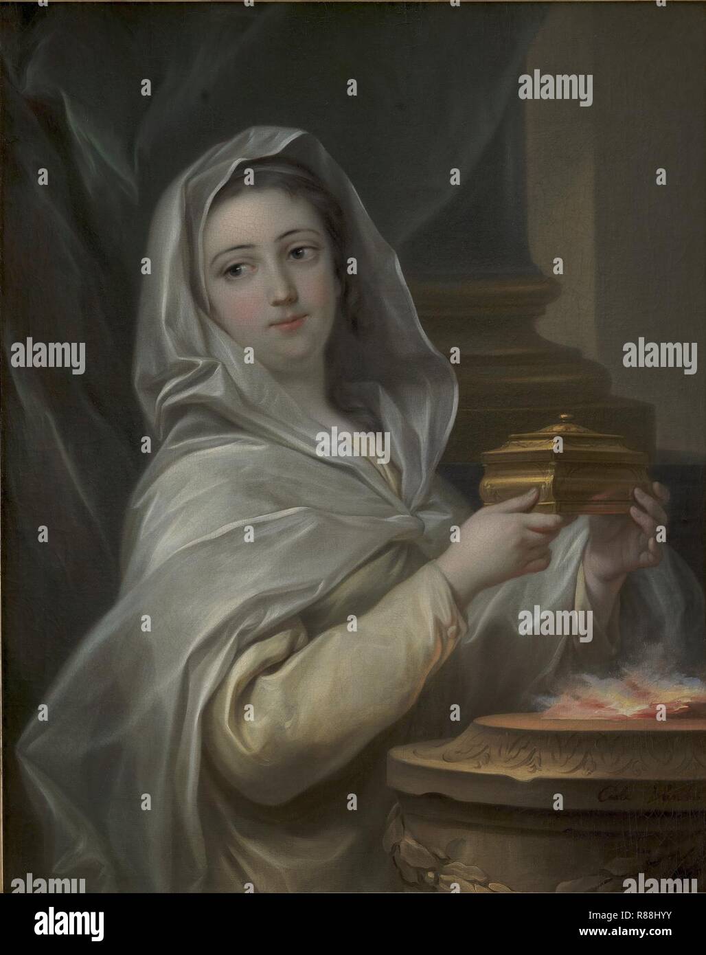Portrayed woman hi-res stock photography and images - Alamy