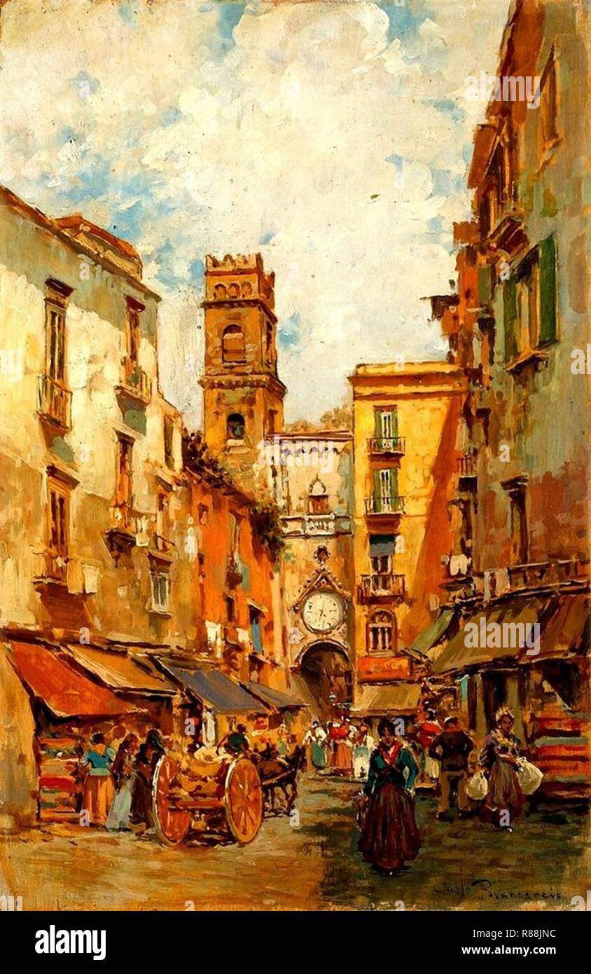 Carlo Brancaccio - Napoli, Sant'Eligio Stock Photo - Alamy