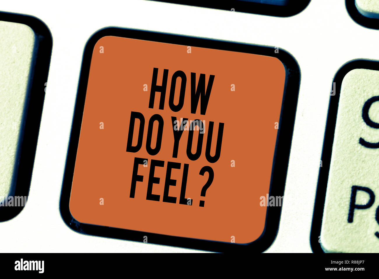 Handwriting text writing How Do You Feelquestion. Concept meaning Tell ...