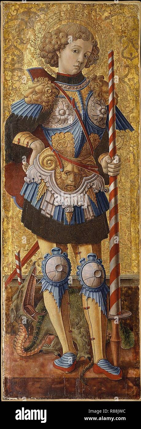 Carlo Crivelli - St George Stock Photo - Alamy