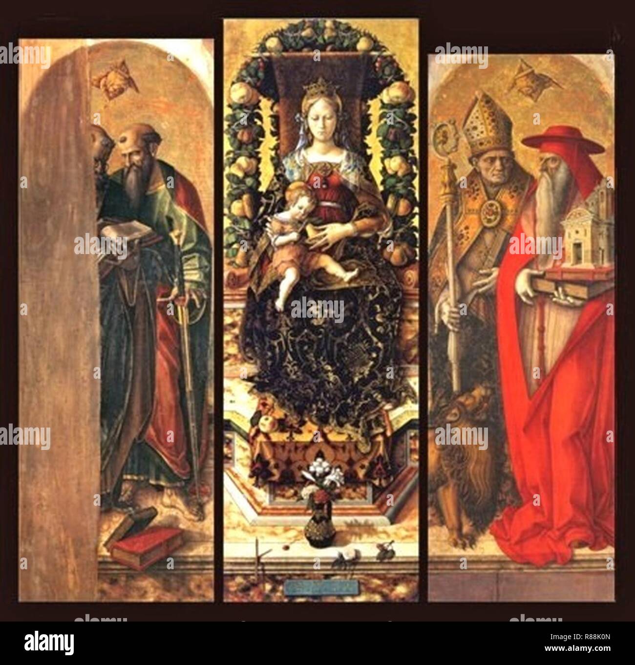 Carlo crivelli polittico hi-res stock photography and images - Alamy