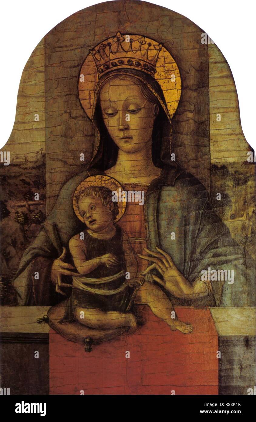 Carlo crivelli madonna hi-res stock photography and images - Alamy