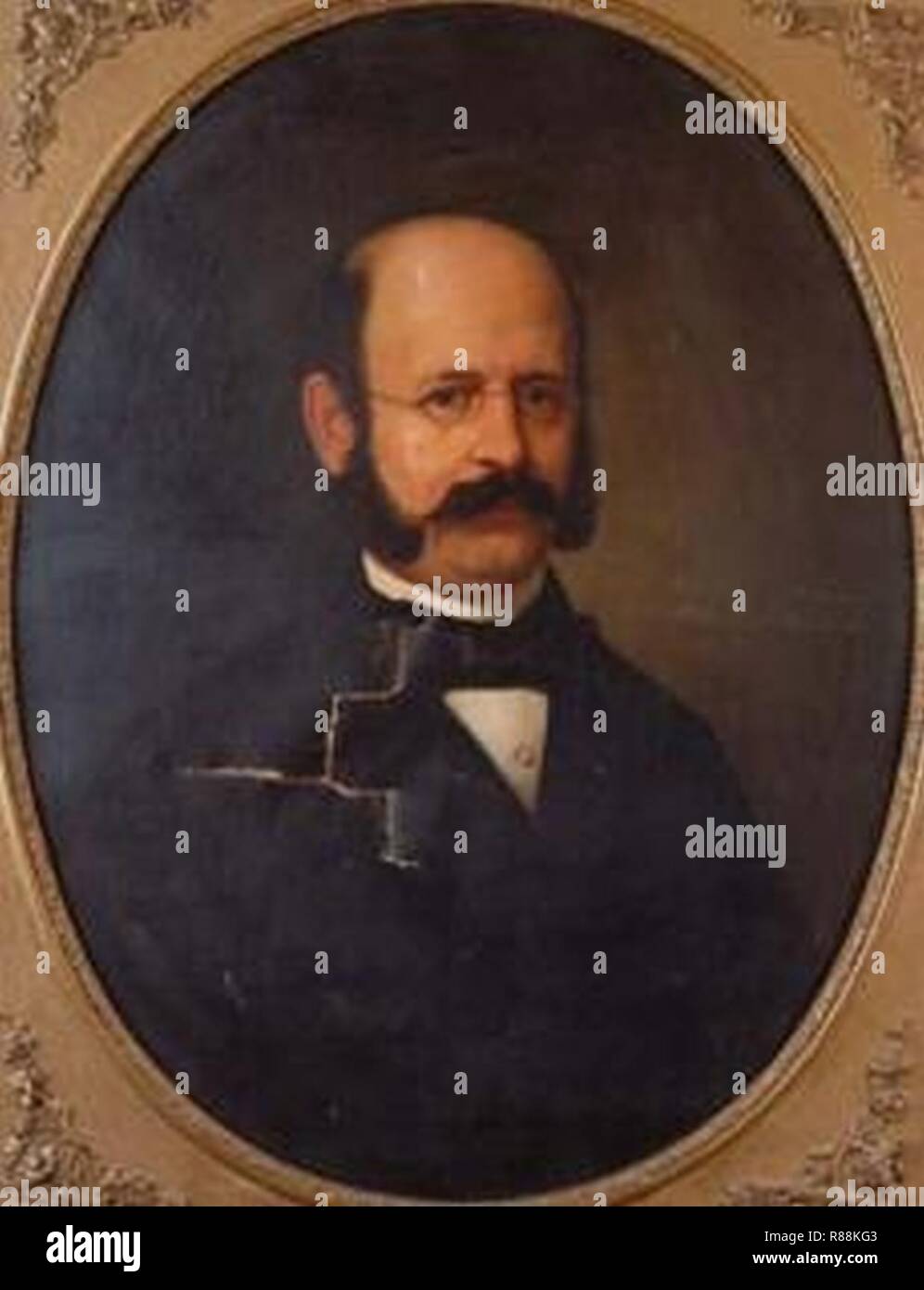 Carlos Esquivel y Rivas - Retrato de Gerónimo Morán Stock Photo - Alamy