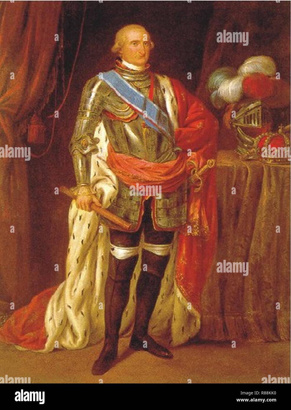 Carlos IV by unknown Stock Photo - Alamy