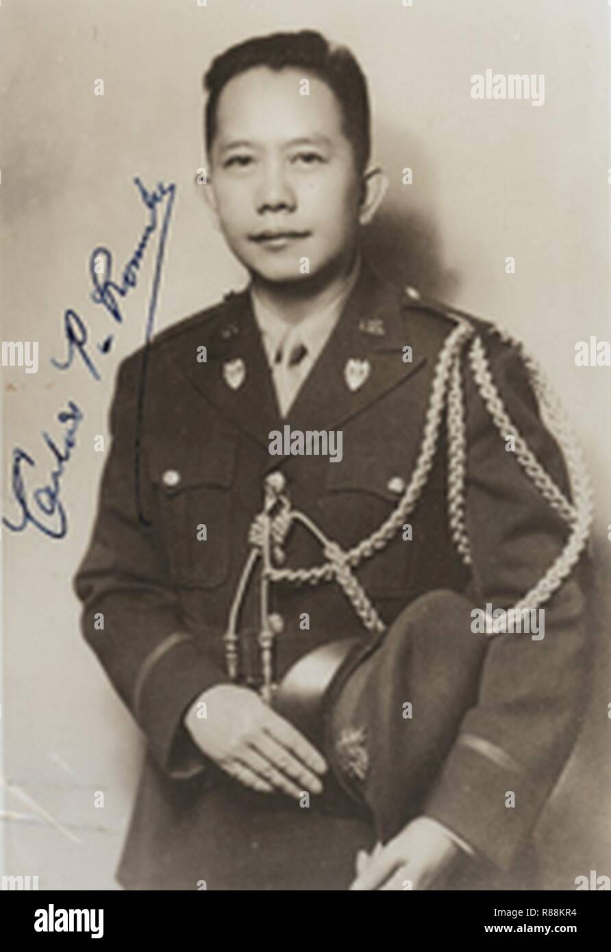 Carlos romulo hi-res stock photography and images - Alamy